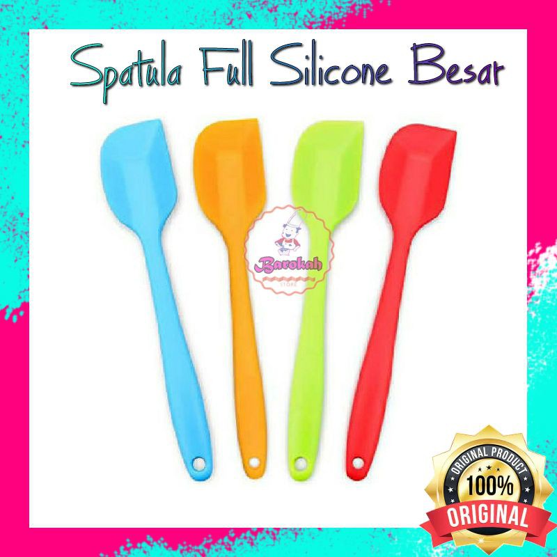 Jual Spatula Full Silicone Import / Sodet / Solet Silikon | Shopee ...