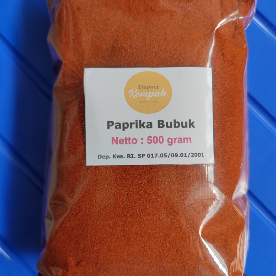 Jual Paprika Bubuk 500 gram | Shopee Indonesia