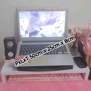 Jual Stand Monitor Dudukan PC/Laptop Korean Desk Aesthetic | Shopee ...