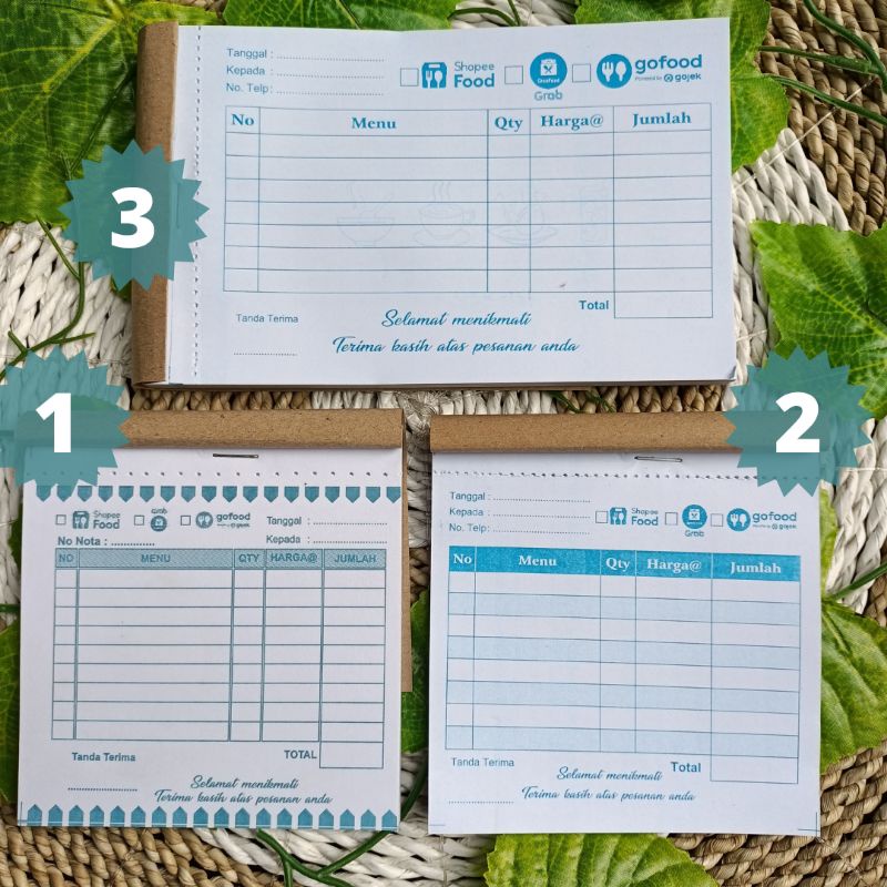 Jual NOTA GOFOOD GRABFOOD SHOPEEFOOD STRUK MAKANAN/NOTA MAKANAN SHOPEE ...