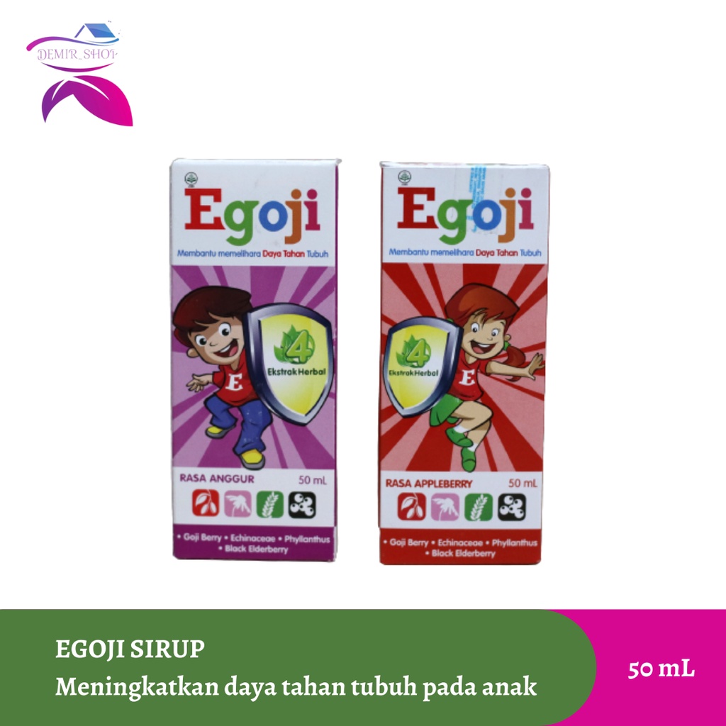 Jual Egoji Sirup 50 ml Multivitamin Anak untuk Daya Tahan Tubuh ...