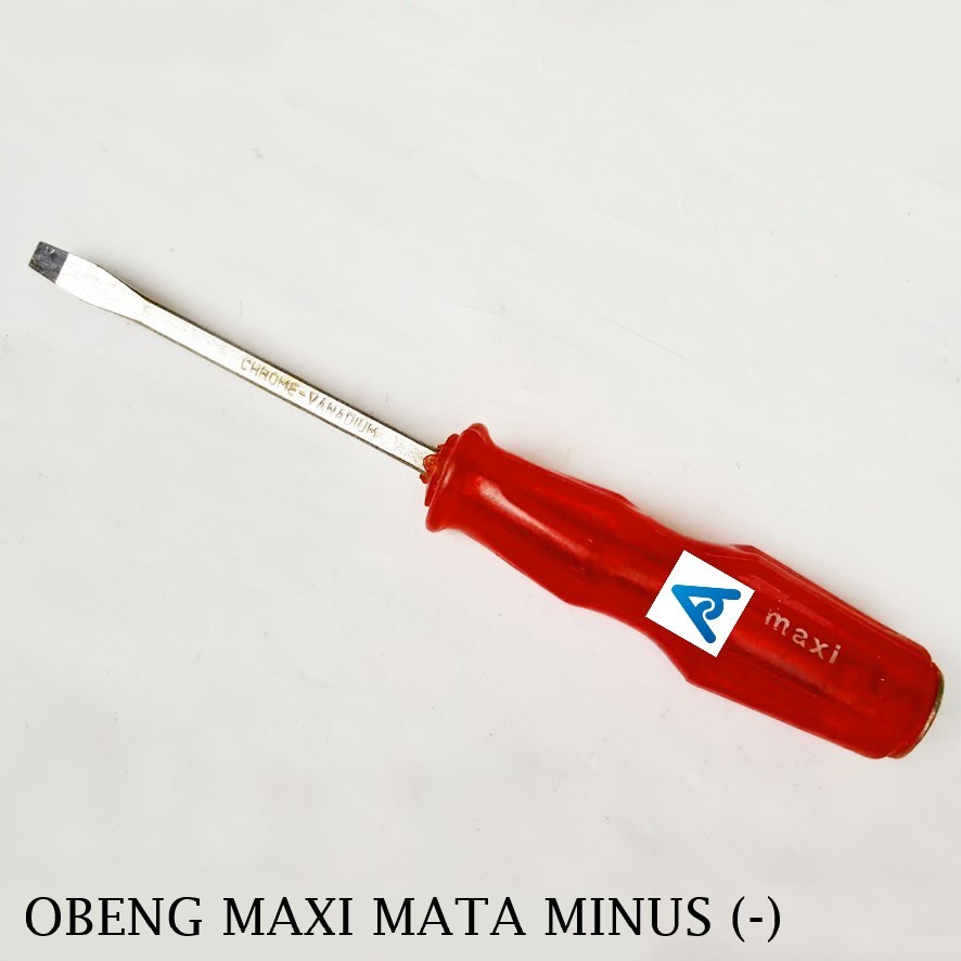 Jual Obeng Kembang Plus Serbaguna Ketok Screwdriver Maxi Mata(+) - Maxi ...