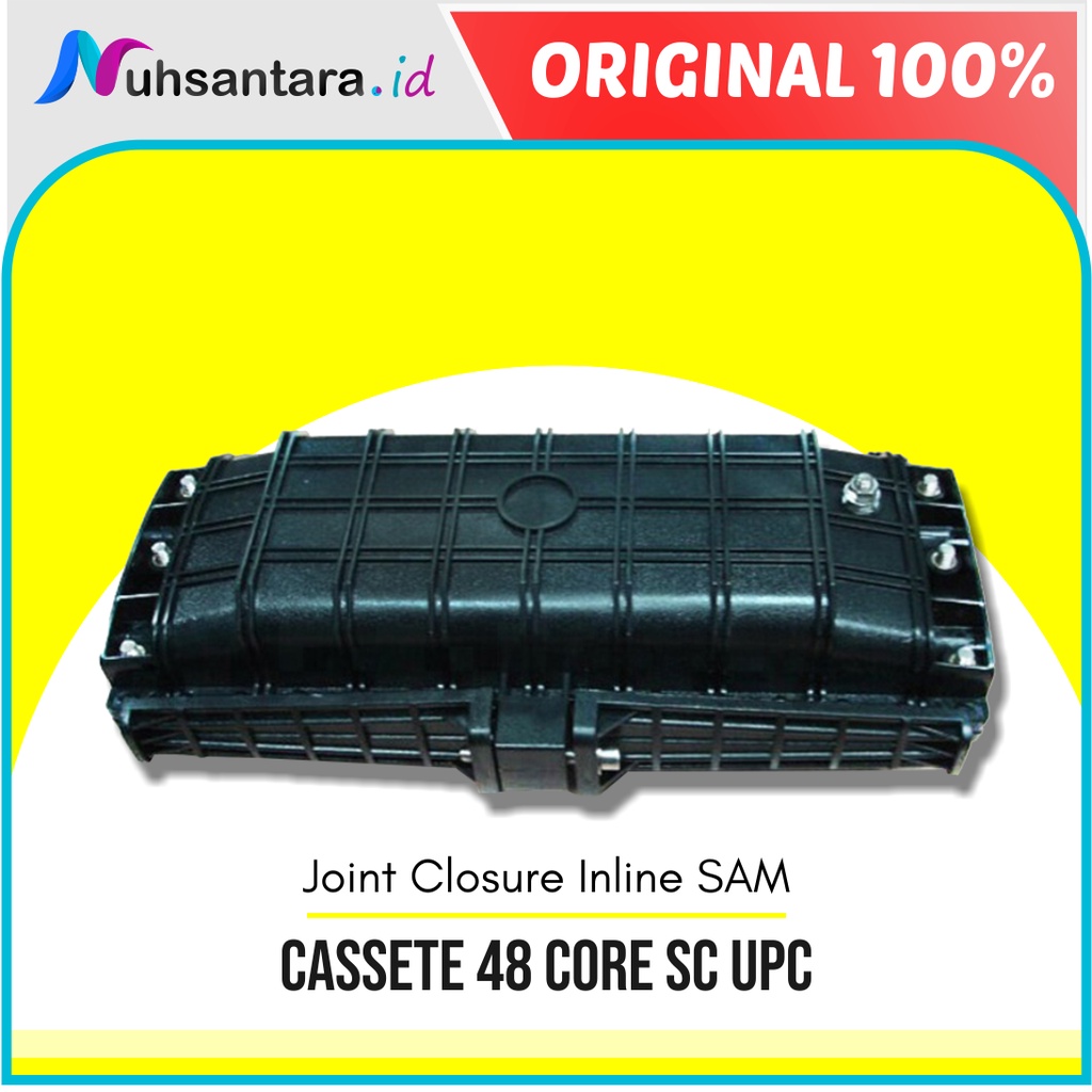 Jual [𝐎𝐑𝐈𝐆𝐈𝐍𝐀𝐋] Joint Closure 48 Core Fiber Optik Joint Closure SAM ...