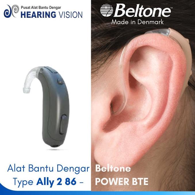 Jual Hearing Aid Beltone - Ally 2 86 POWER BTE Digital Programmable | Shopee Indonesia