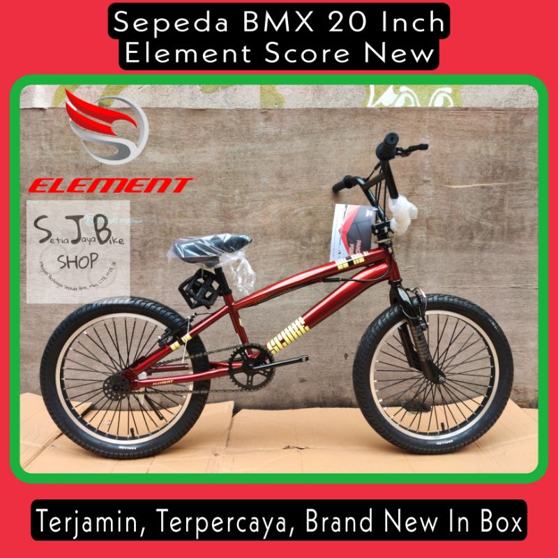 Jual Sepeda BMX 20 Inch ELEMENT SCORE New Hi-Ten Steel Stang Rotor ...