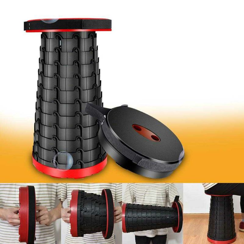 Jual Portable Round Chair | LIGHTWEIGHT FOLDING STOOL | Kursi Lipat ...