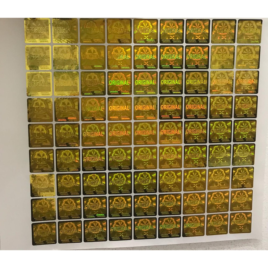 Jual HOLOGRAM ORIGINAL 100% STICKER HOLOGRAM FOR ACCECORIES HANDPHONE ...