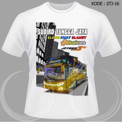Jual Kaos Bis Sudiro Tungga Jaya Baloo Jetbus - Kaos Bus STJ | Shopee ...