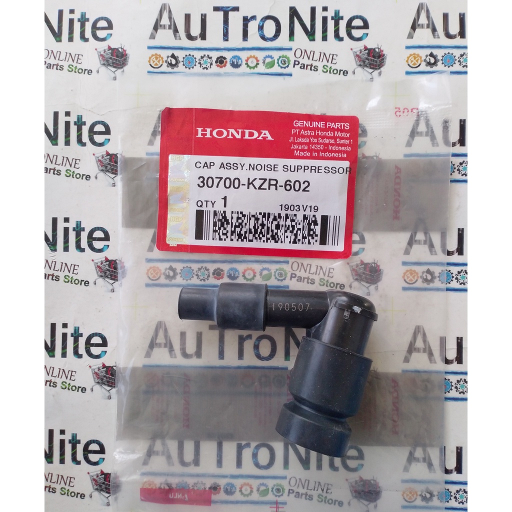 Jual CAP ASSY NOISE SUPPRESSOR Cop Kepala Busi TEC 30700-KZR-602 ...
