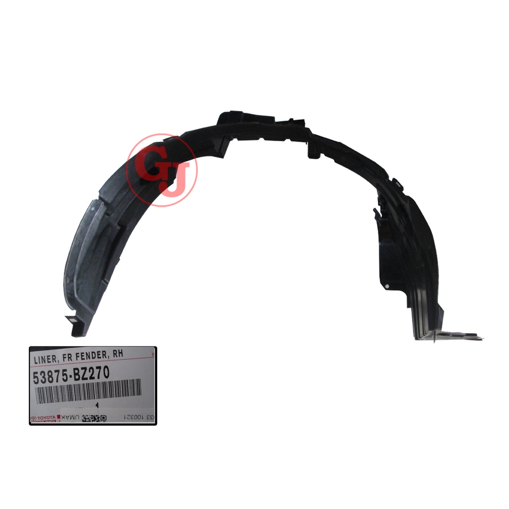 Jual LINER FENDER DEPAN KANAN TOYOTA AVANZA GRAND ALL NEW ( 53875-BZ270 ...