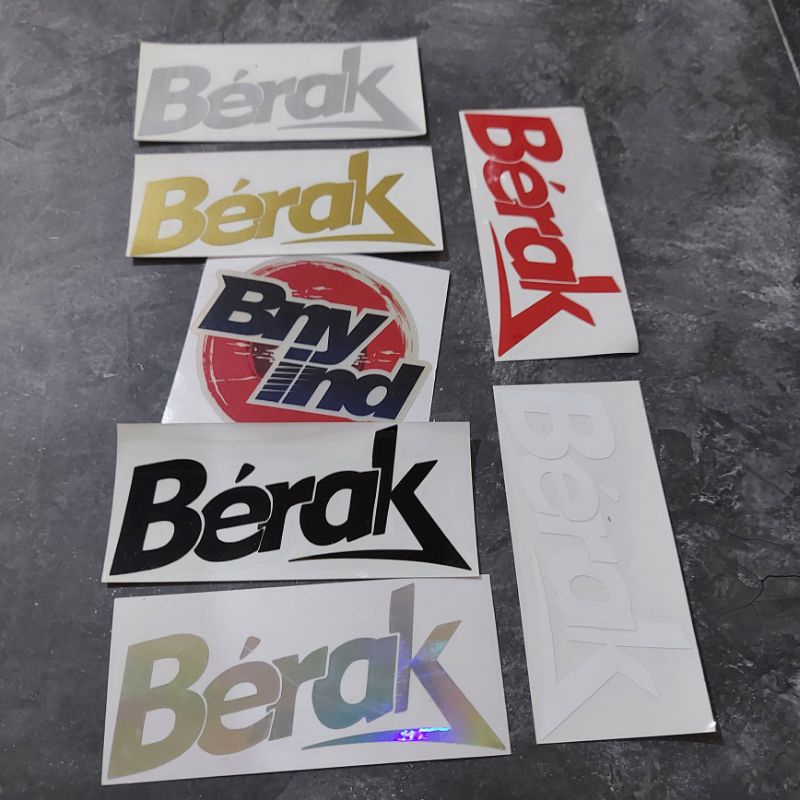 Jual STICKER BERAK CUTTING | Shopee Indonesia