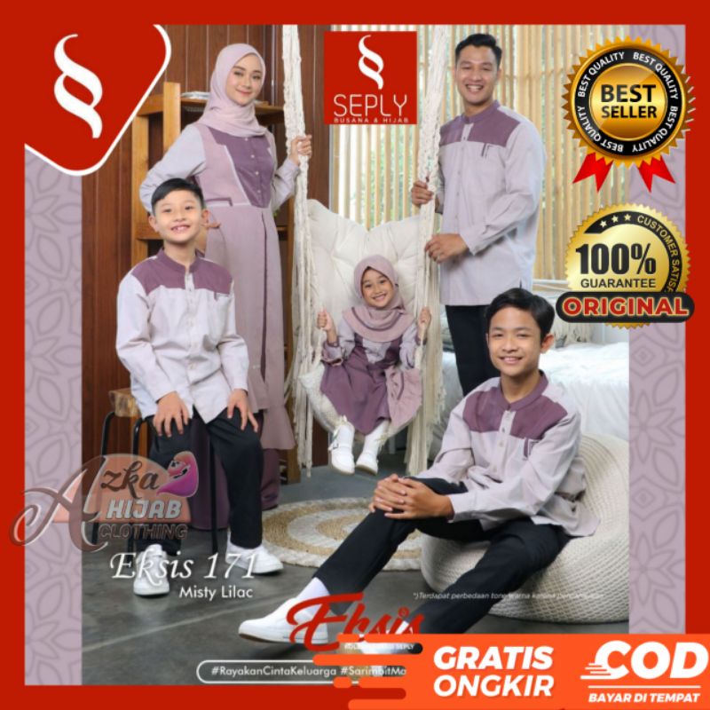 Jual SALE SARIMBIT SEPLY DISKON 40% EKSIS 171 MISTY LILAC / BAJU COUPLE ...