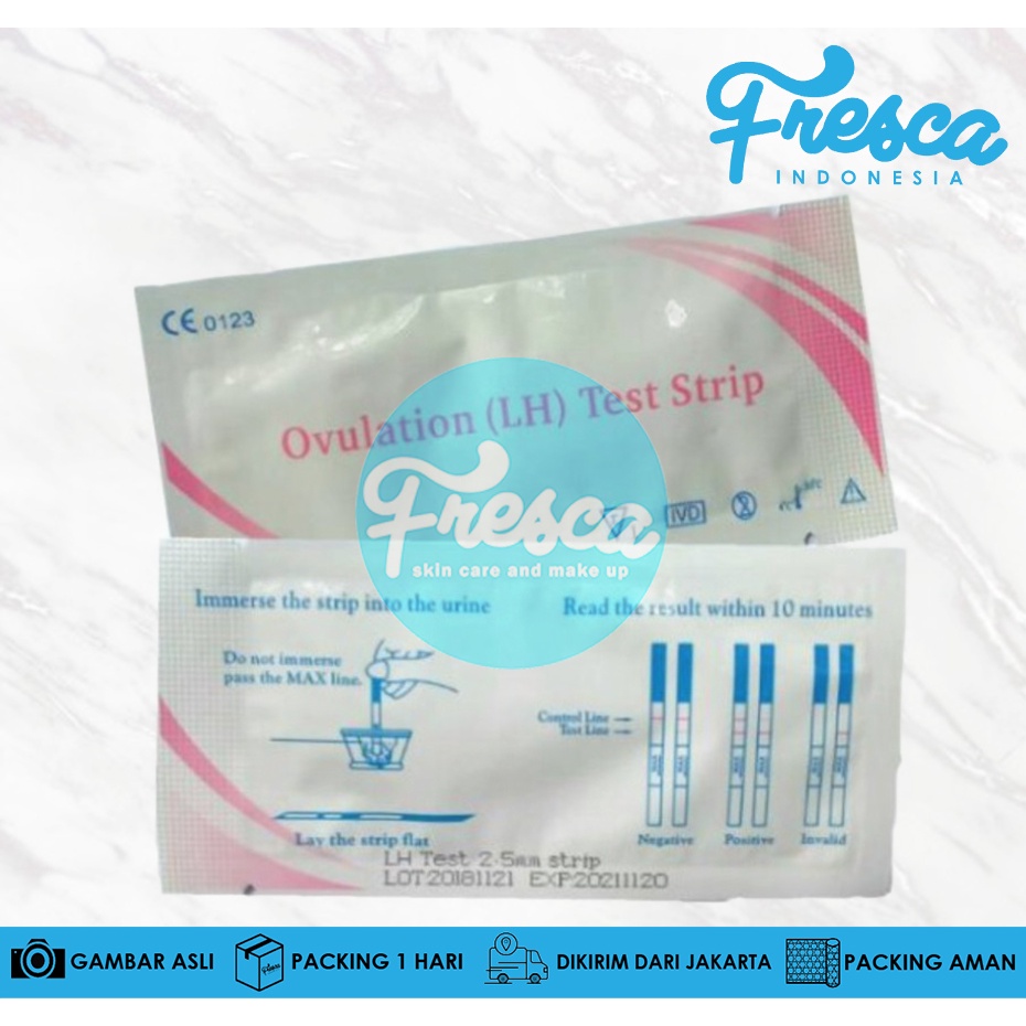 Jual Alat Tes Masa Subur Wanita Tes Ovulasi LH Ovulation Test Kesuburan ...
