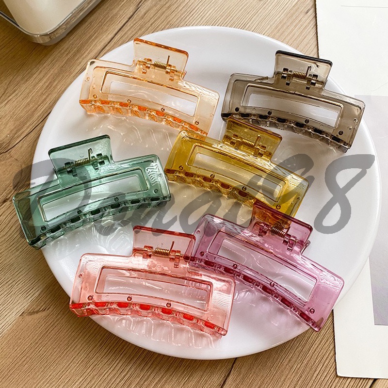 Jual Jedai Jepit Kotak Bolong Model Bolong Glossy / Jepit Rambut ...
