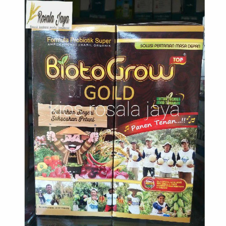 Jual Pupuk Organik BIOTOGROW 1 Liter Formula Probiotik | Shopee Indonesia