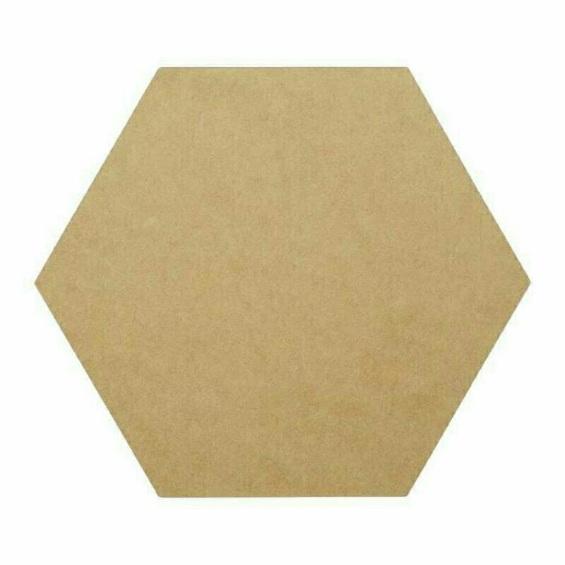 Jual Mdf Hexagonal 20/17 Cm 6mm | Shopee Indonesia
