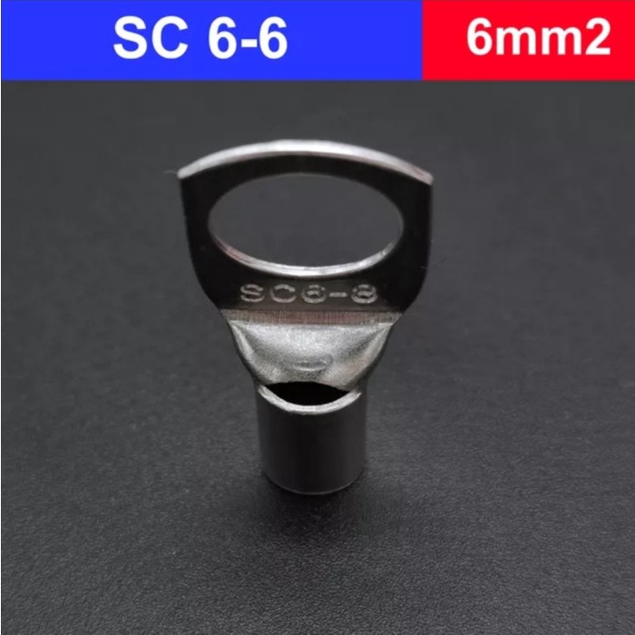 Jual Skun SC6 SC10 SC16 SC25 6 8 M6 M8 SC 6-10-16-25 mm Sepatu Kabel Lugs | Shopee Indonesia