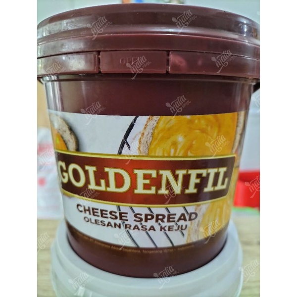 Jual goldenfil spread cheese keju oles 1 kg selai | Shopee Indonesia