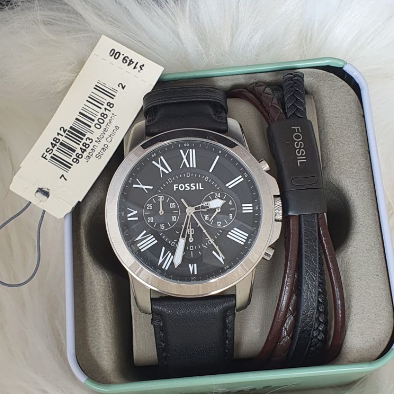 Jual Jam Tangan Pria FS4812 FS 4812 Giftset Original | Shopee Indonesia