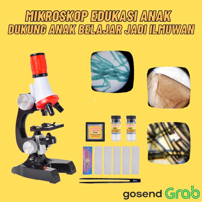 Jual Mikroskop Sains Anak Edukasi Microscop Siswa Sekolah Dengan ...