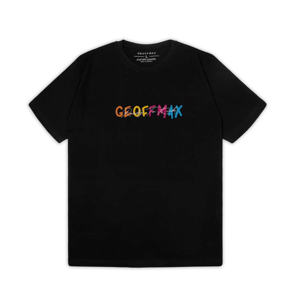 Jual Geoff Max - Colekto Black DTF / Kaos Distro Pria | Shopee Indonesia