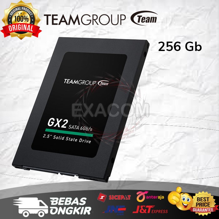Jual Team SSD 256GB GX2 / SSD SATA III / SATA 3 / 256 Gb | Shopee Indonesia