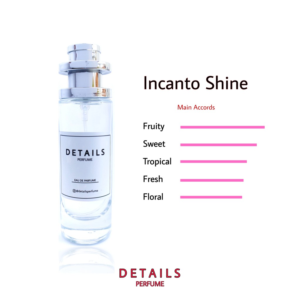 Jual Details Perfume - Incanto Shine - Eau De Parfum | Shopee Indonesia