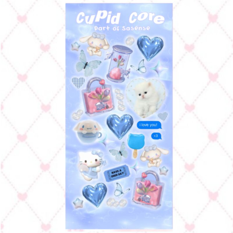 Jual [cupid core] sanrio pink purple blue red aesthetic toploader polco ...
