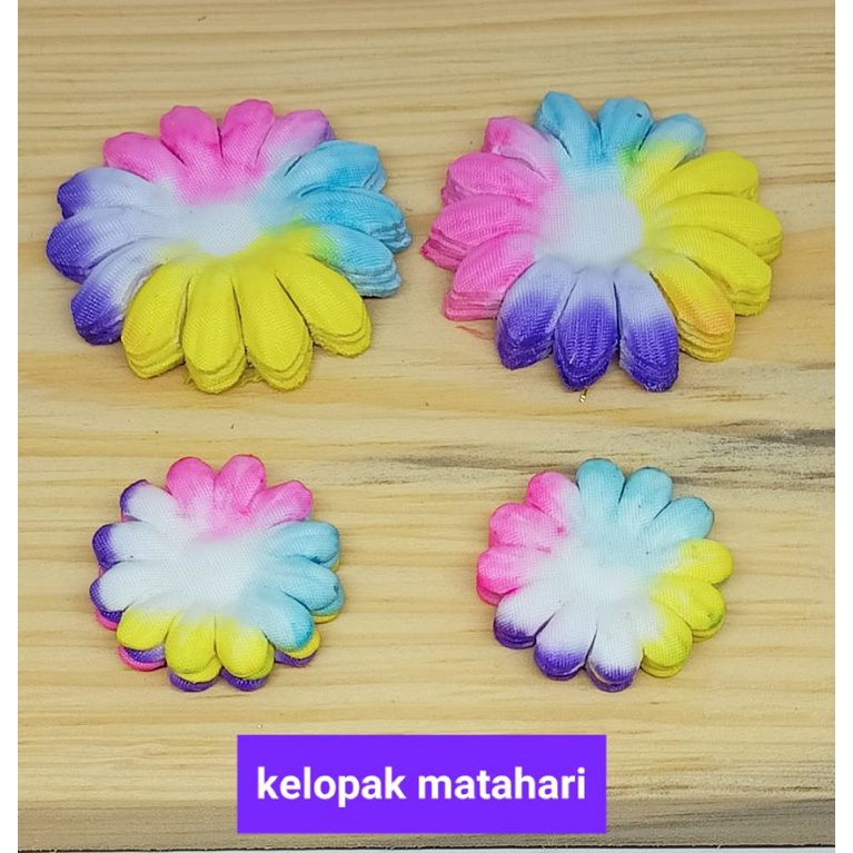 Jual Bunga Hana Matahari Rainbow (kelopak matahari 4T) | Shopee Indonesia