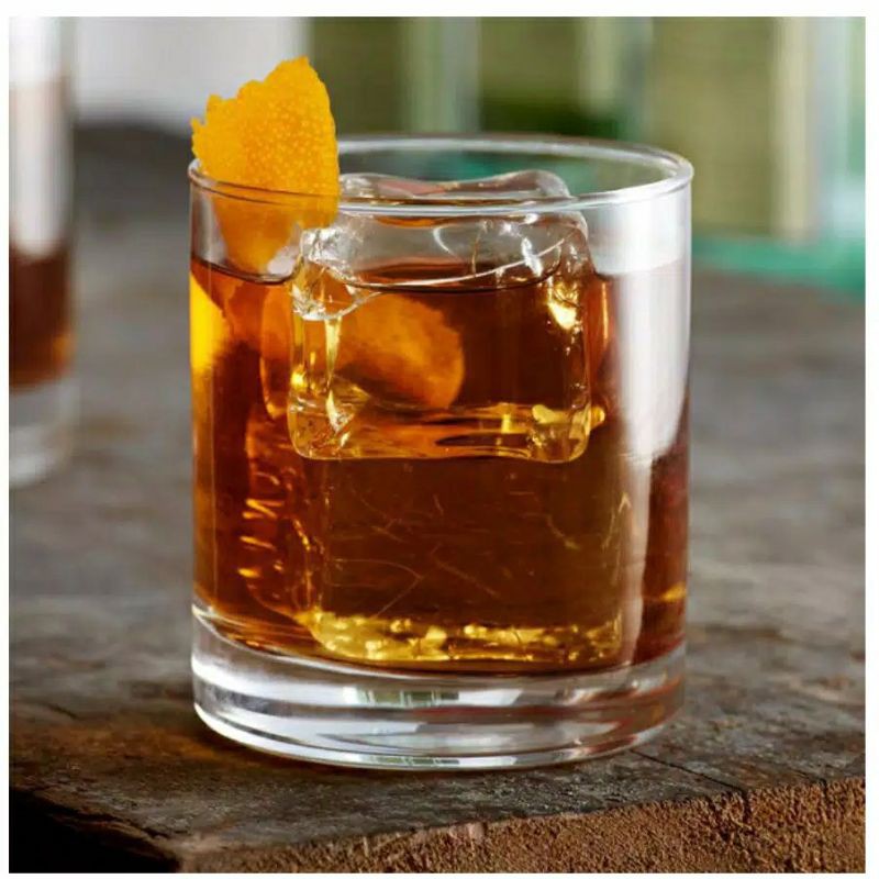 Jual Gelas Whisky/Gelas Old Fashioned/Gelas bulat kaca | Shopee Indonesia