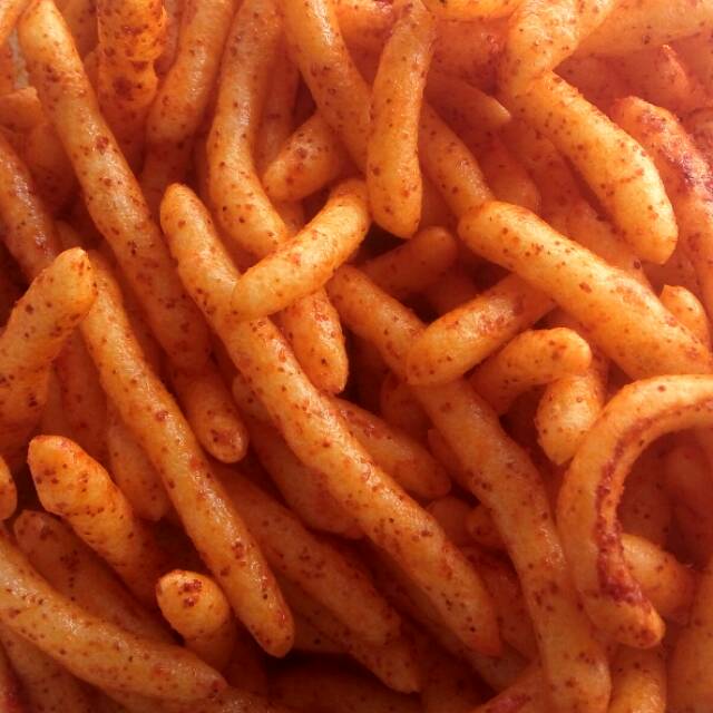 Jual Stik kentang Pedas gurih renyah masa kini hot, Gantinya kerupuk ...