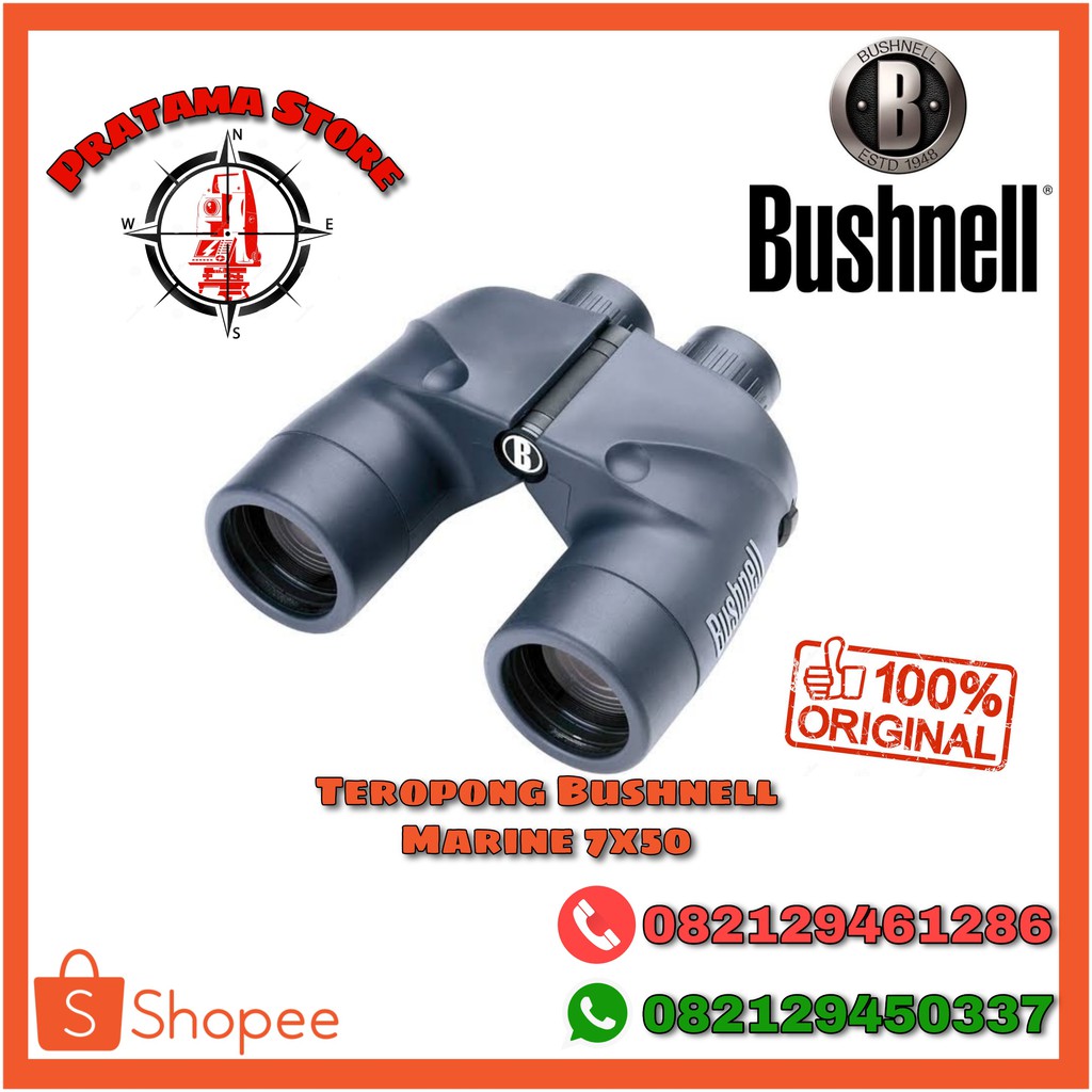 Jual Bushnell Marine 7x50 Waterproof Binocular | Shopee Indonesia