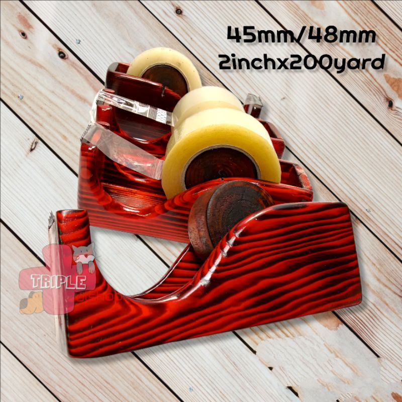 Jual DISPENSER LAKBAN JUMBO 2 INCHI, TEMPAT LAKBAN/TAPE CUTTER MEWAH ...