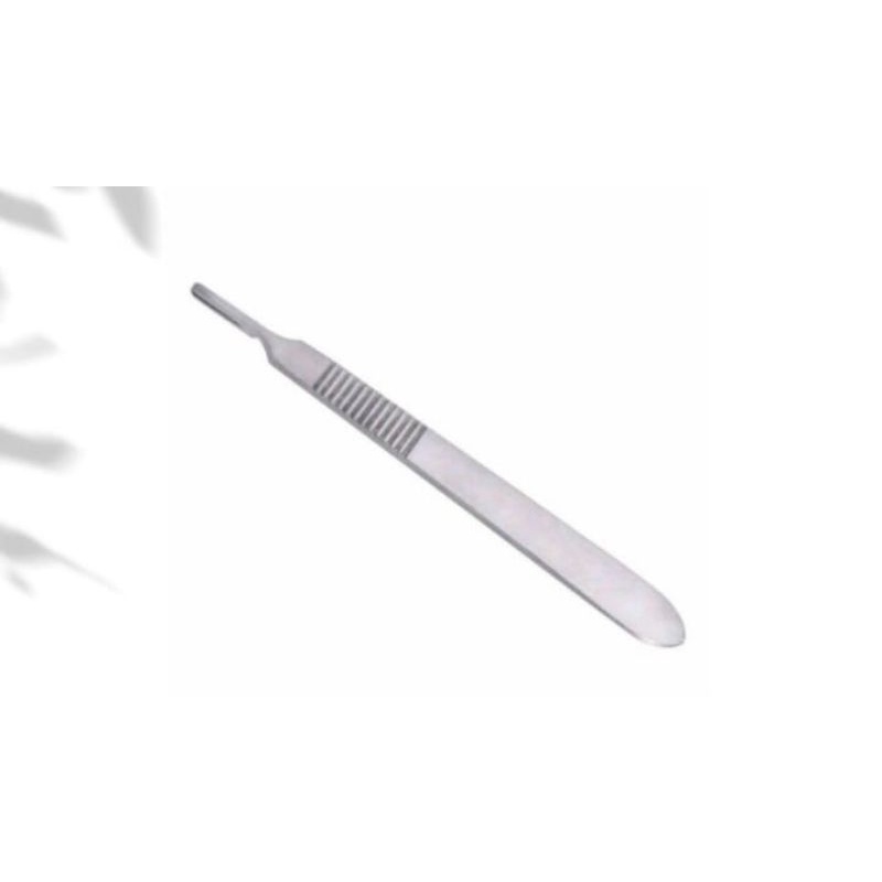 Jual Scalpel Handle Gagang Bisturi / Surgical Blade No 3 4 Stainless ...