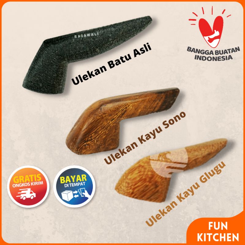 Jual Ulekan Batu Asli - Ulekan Kayu Sono - Ulekan Kayu Glugu ...