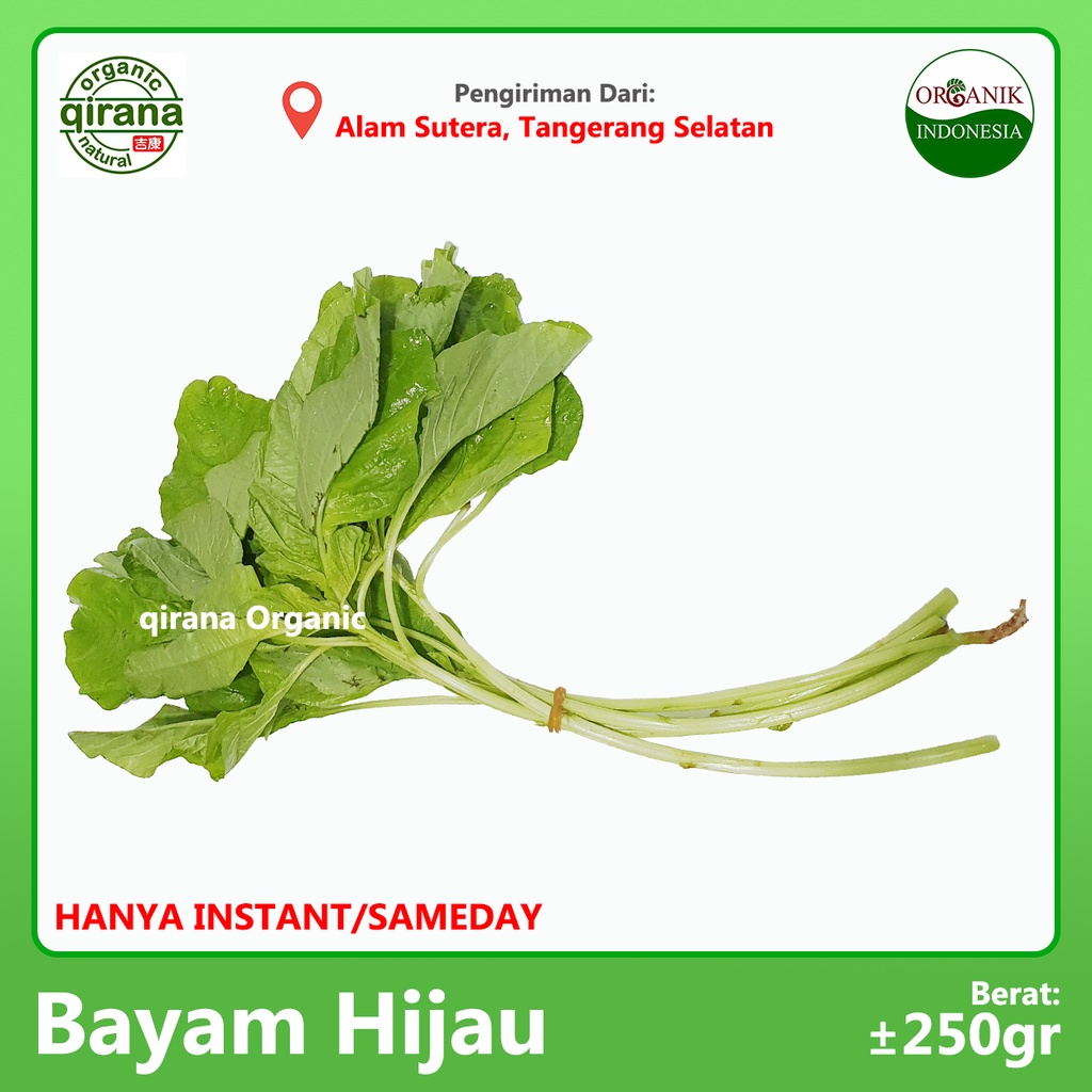 Jual Bayam Organik 250g | Shopee Indonesia