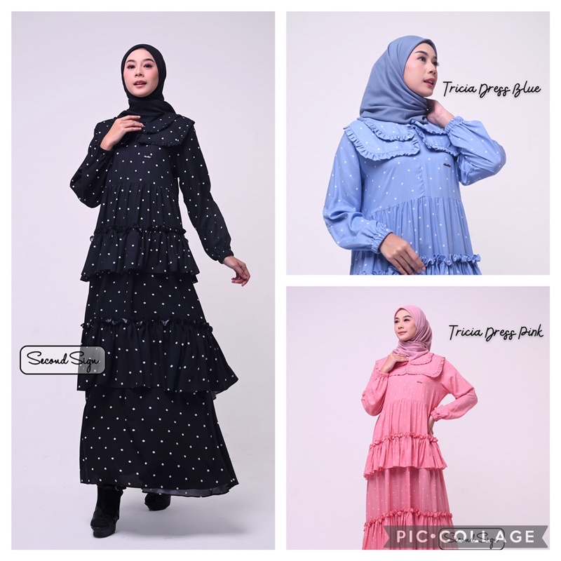 Jual Second Sign Dress Tricia | Shopee Indonesia