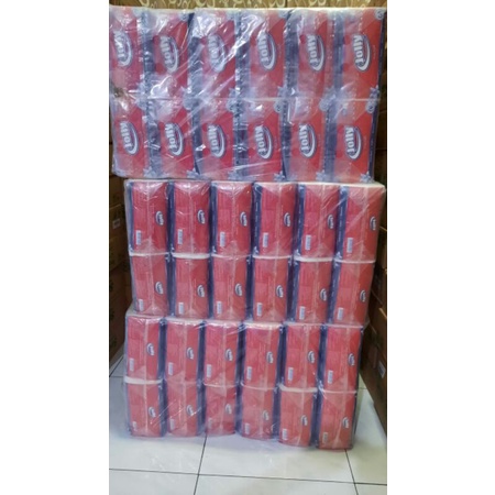 Jual Tissue Tisu Jolly Facial Wajah 250 Sheet 2ply 1 Bal / Dus isi 48 ...