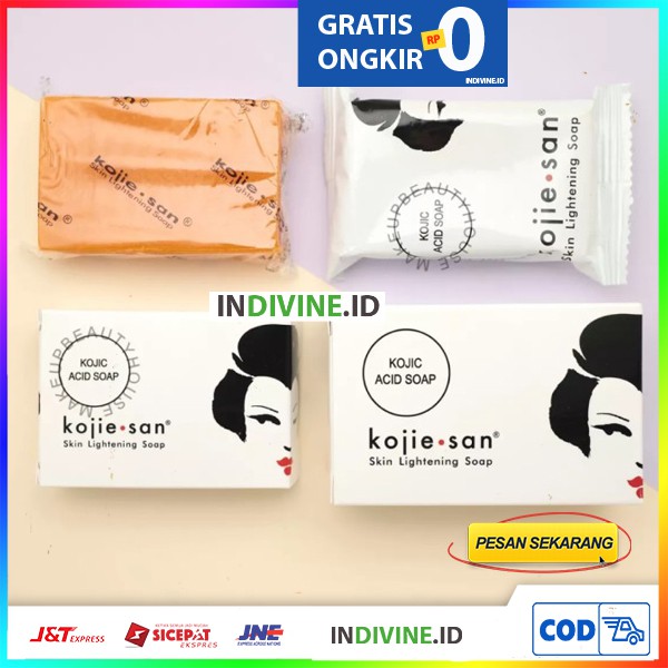 Jual Kojie San Soap 65gr Sabun Kojiesan Kojic Acid Skin Lightening ...