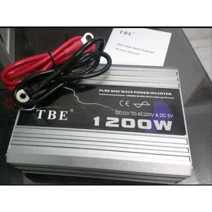Jual Power Inverter TBE 1200 Watt Inverter Pure Sine Wave TBE 1200W ...