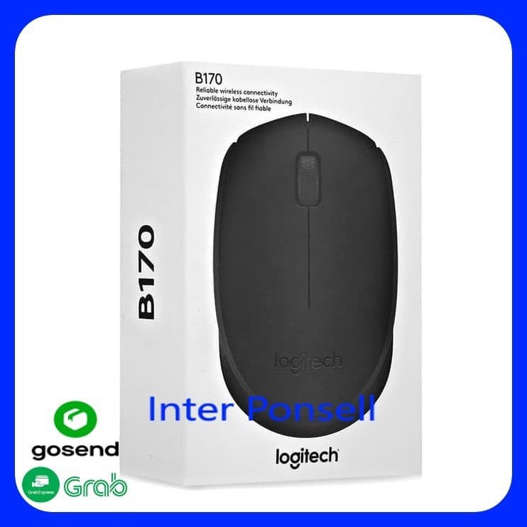 Jual Mouse Wireless Logitech B170 (Original & Garansi Resmi) | Shopee ...