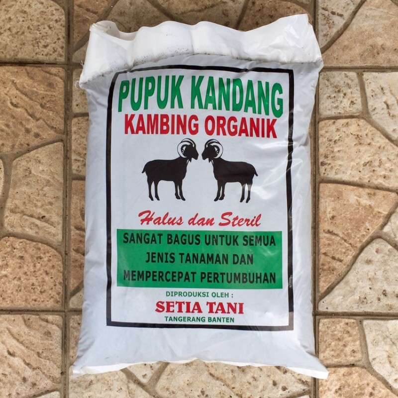 Jual Pupuk Kandang Kambing Organik Halus dan Steril Mempercepat ...