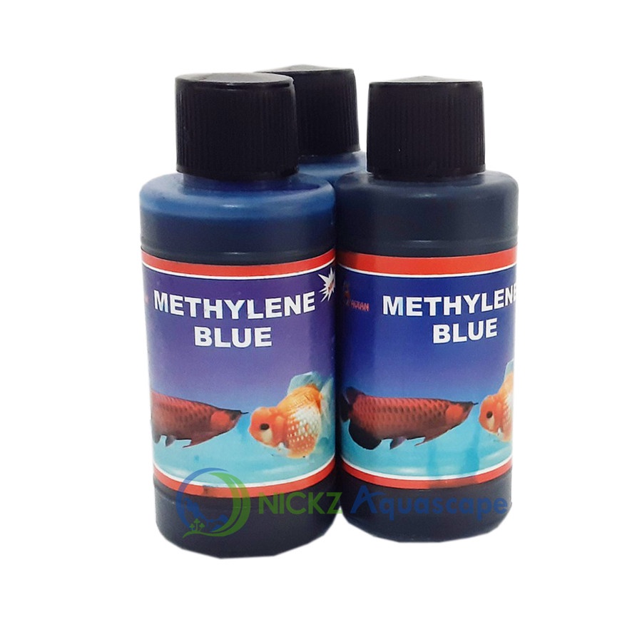 Jual OBAT IKAN METHLYNE BLUE UKURAN 100ML / OBAT WHITE SPOT IKAN ...