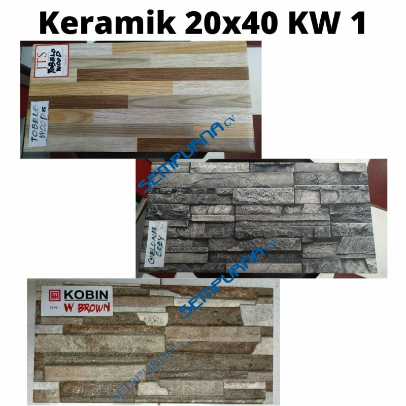 Jual Keramik kramik ubin dinding tembok kasar batu alam motif kayu ...