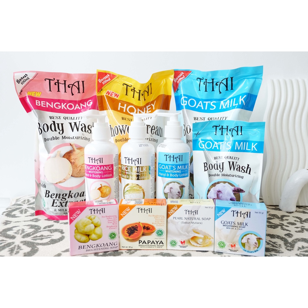 Jual THAI Body Wash 900ml - refill sabun cair | Shopee Indonesia