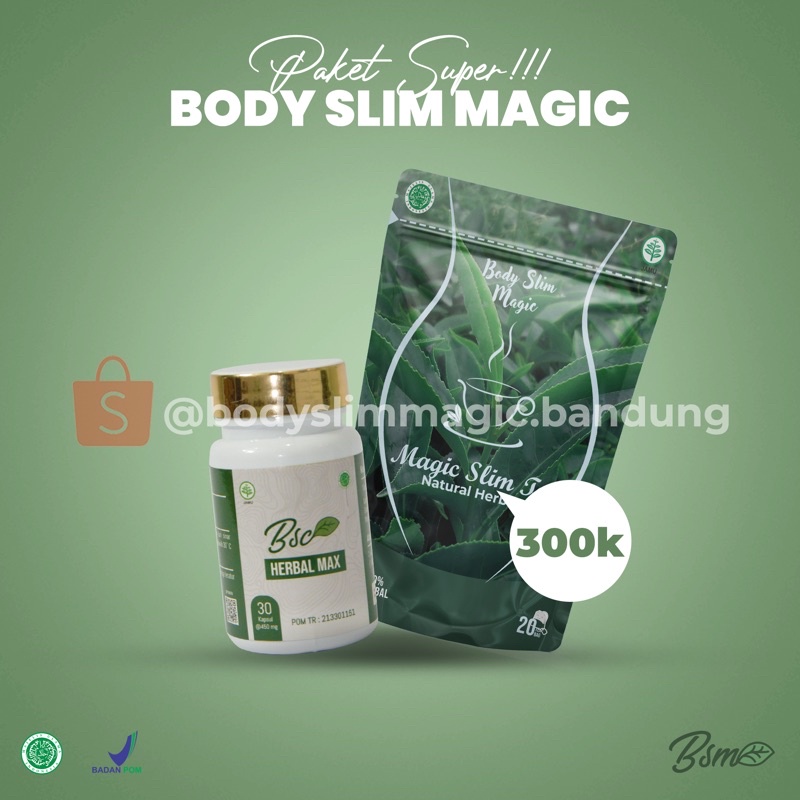 Jual PAKET BODY SLIM MAGIC SUPER (ORIGINAL 100% AMPUH) | Shopee Indonesia