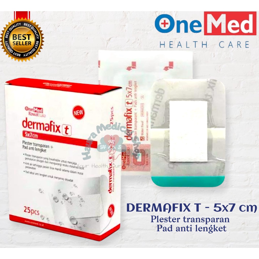 Jual Dermafix T (Box Merah) Onemed Untuk Rawat Luka / Plester ...