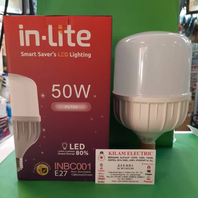 Jual Lampu tabung 50 watt IN-LITE INBC002 | Shopee Indonesia