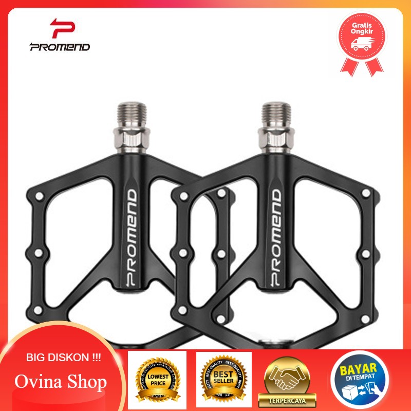 Jual Pedal Sepeda Alumunium Alloy 3 Sealed Bearing Loncer MTB,Seli,Roadbike | Shopee Indonesia