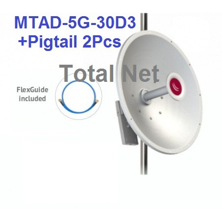 Jual Mikrotik MTAD-5G-30D3 MTAD 5G Antenna Dish 30dbi mANT30 | Shopee ...